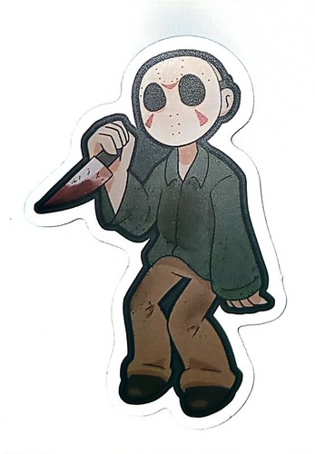 Jason Voorhees Friday The 13th Anime Manga Horror Water Resistant ...