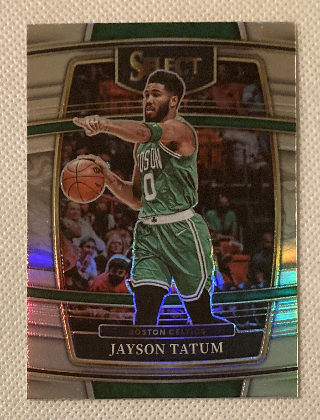 2021-22 Panini Select - Concourse Silver Prizm #77 Jayson Tatum for ...