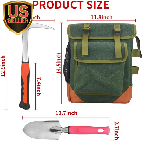 13-Piece Set - Geological Rock Pick and Hammer Set, Rockhound Field ...