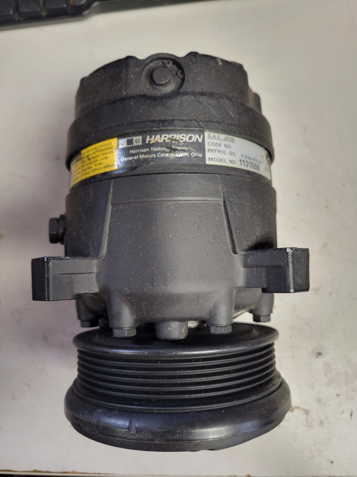 Harrison A/C Compressor- Model 1131550 | eBay