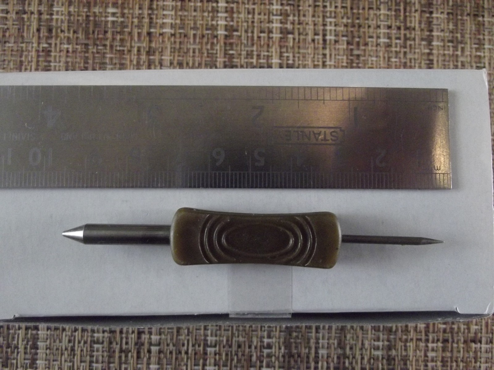 NGT Double Ended Knot Picker Carp Fishing Rig Making Tool Tension Bar ...