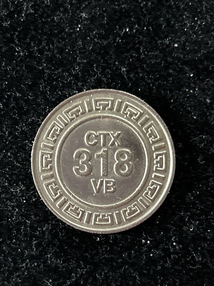 COIN TOKEN TEST VENDING No Cash Value CTX 318**** VB Sin Valor | eBay
