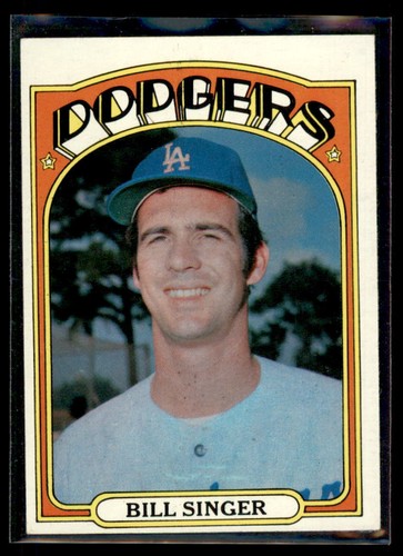 1972 Topps Bill Singer #25 Los Angeles Dodgers | eBay