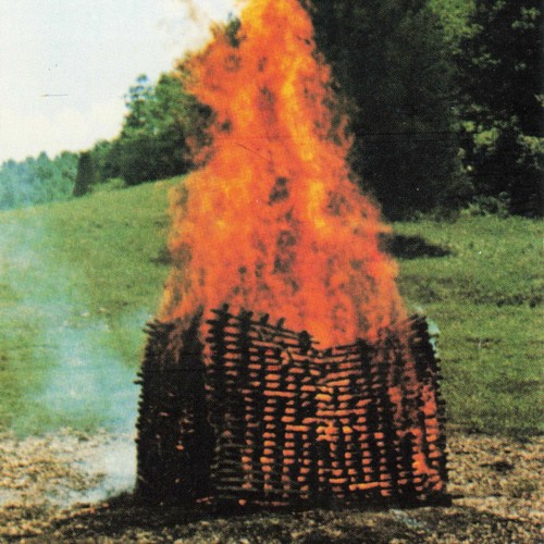 Whiskey Dickel Distillery Tennessee TN Making Charcoal Fire Ephemera ...