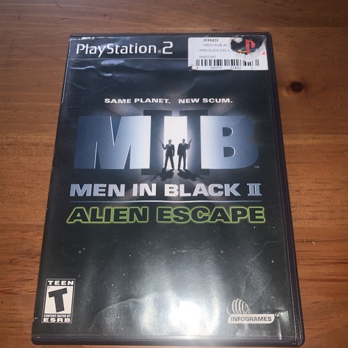 MIB Men in Black II: Alien Escape (PlayStation 2, 2002) PS2 No Manual ...