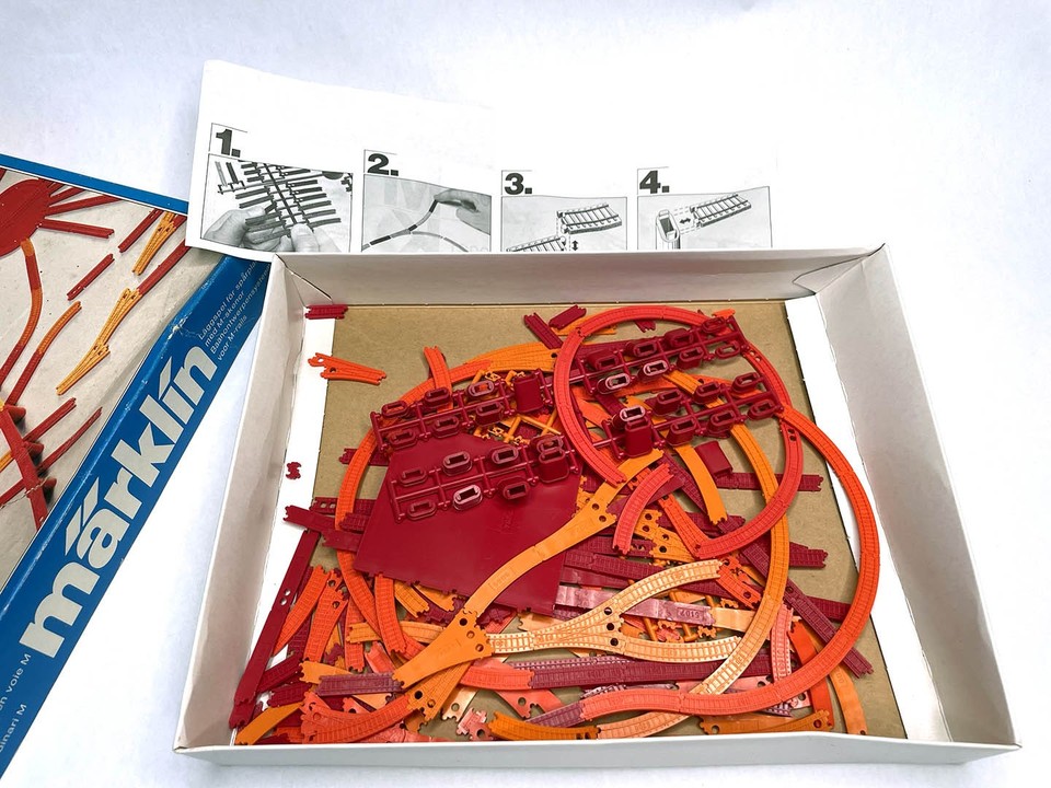 Vintage MARKLIN 0230 m-gleisplanspiel track planning game N HO any ...