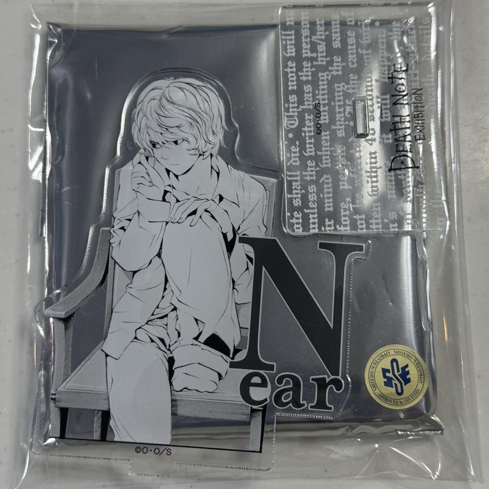 DEATH NOTE Acrylic Stand Collection Light, Near, Ryuk Tokyo Exhibit | eBay