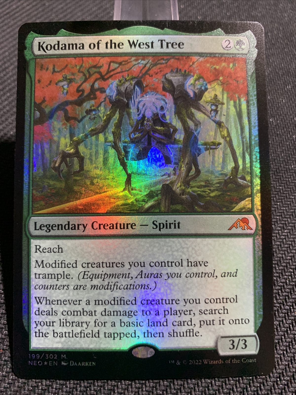 MTG Kodama of the West Tree Kamigawa Neon Dynasty 199/302 Regular ...
