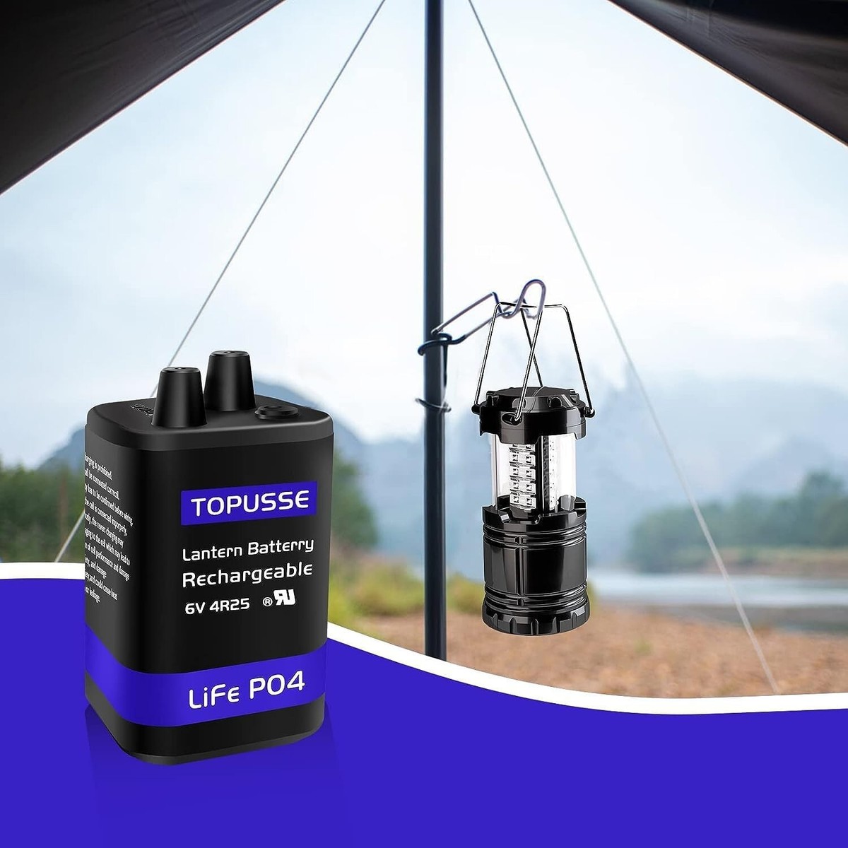 Rechargeable 6v Lantern Battery