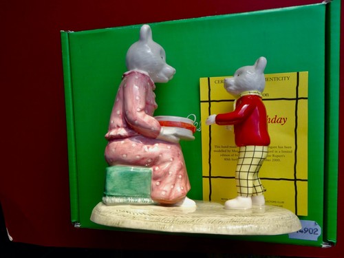 RUPERT BEAR "HAPPY BIRTHDAY RUPERT" THE CUTEST OF ALL BESWICK RUPERT ...