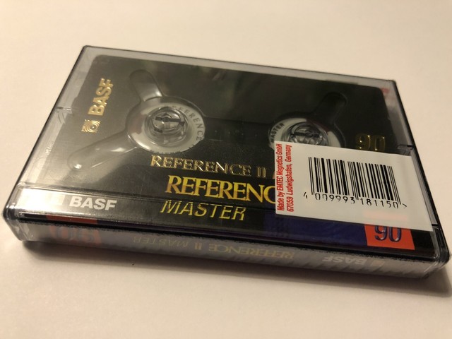 3 BASF Reference II Master 90 Audio Cassette Tapes High Bias Type 2 Cro2 Germany for sale online ...