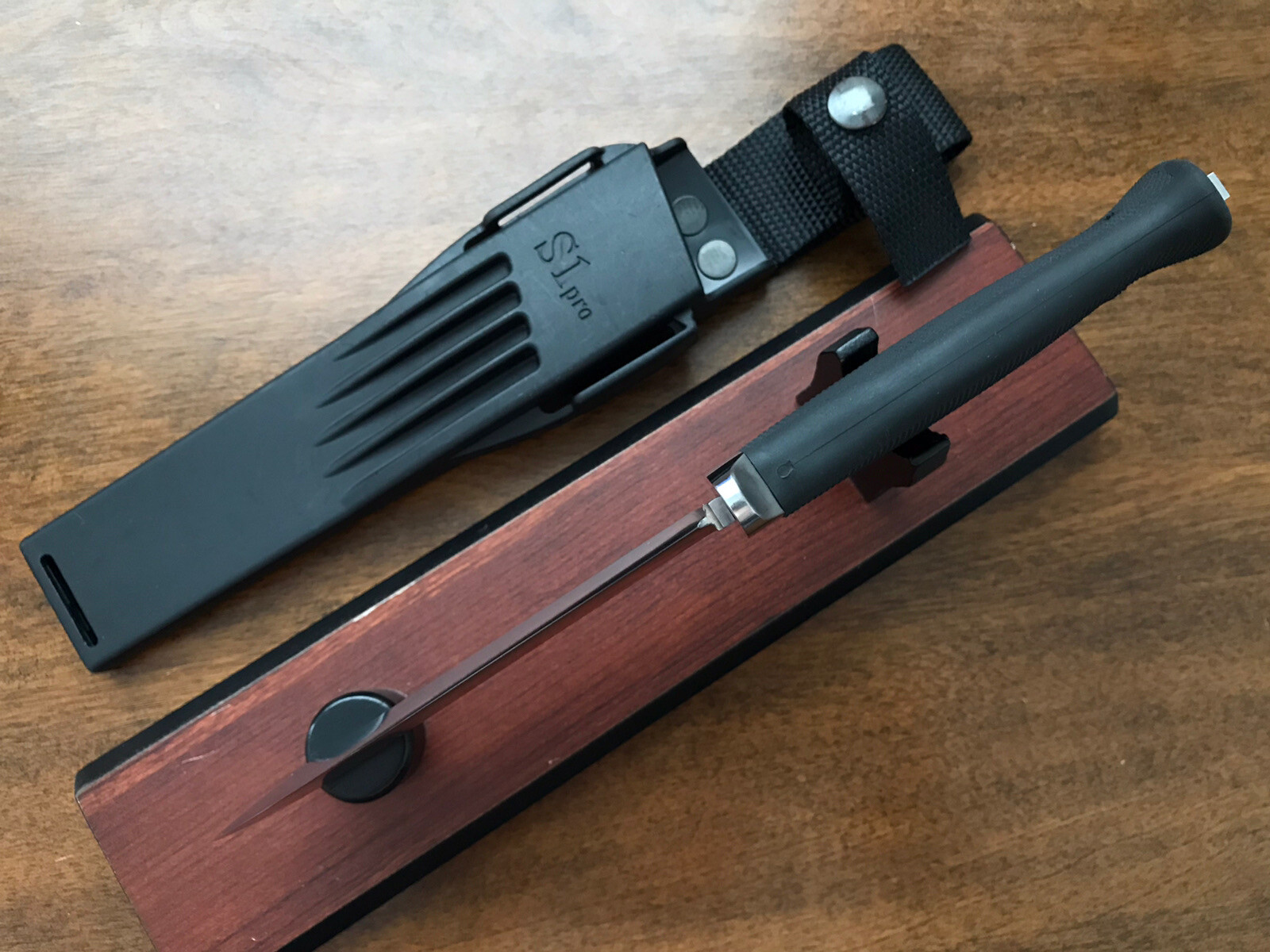 Fallkniven S1 Pro Fixed Blade Knife Laminated San Mai Steel Blade Made ...