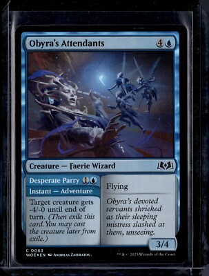 Obyra's Attendants - 63 - Foil - WOE - NM - MTG - Magic The Gathering | eBay