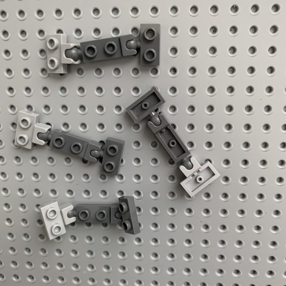 Lego 3 Piece Hinge Sets Tow Ball and Small Tow Ball Socket on Ends 12 ...