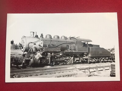 Minnesota Transfer Railway Short Line Railroad Locomotive 16 Antique ...