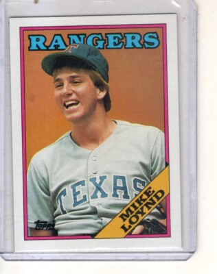 1988 Topps - #319 Mike Loynd Texas Rangers baseball card | eBay