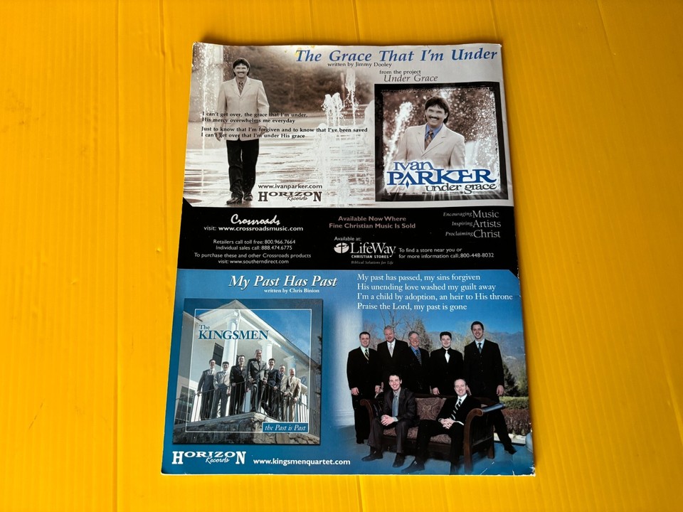Singing News gospel Magazine June 2006 Martin Cook Dottie Miller Brian ...