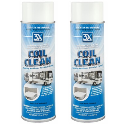 AP Products 117, 3X Chemistry Coil Clean Foaming Cleaner, 18 OZ, Pack ...