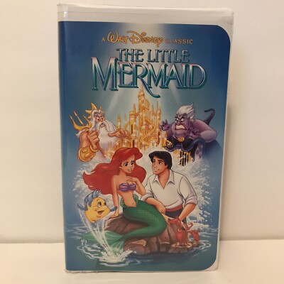 WALT DISNEY CLASSIC THE LITTLE MERMAID. ORIGINAL MOVIE AND BANNED COVER ...