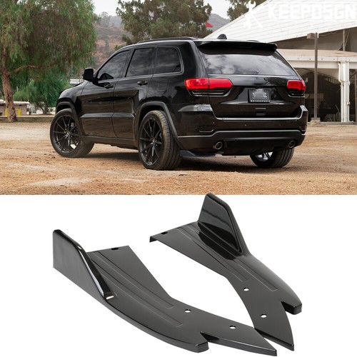 For Jeep Grand Cherokee Rear Bumper Lip Diffuser Splitter Spoiler Gloss ...