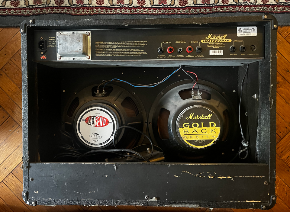 Marshall Valvestate VS265 3-Channel 2x12" Stereo Combo W/Eminence ...