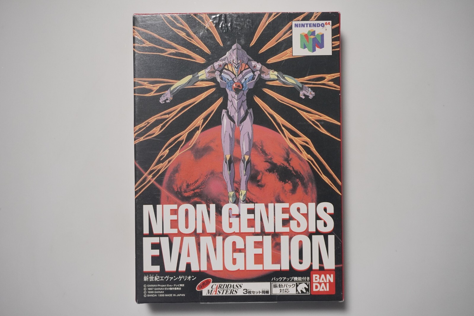 Nintendo 64 Neon Genesis Evangelion EVA boxed Japan N64 game US Seller ...