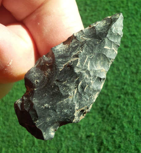 NICE 2-1/8" GIBSON OHIO ARROWHEAD Authentic Projectile Point AUTHENTIC ...
