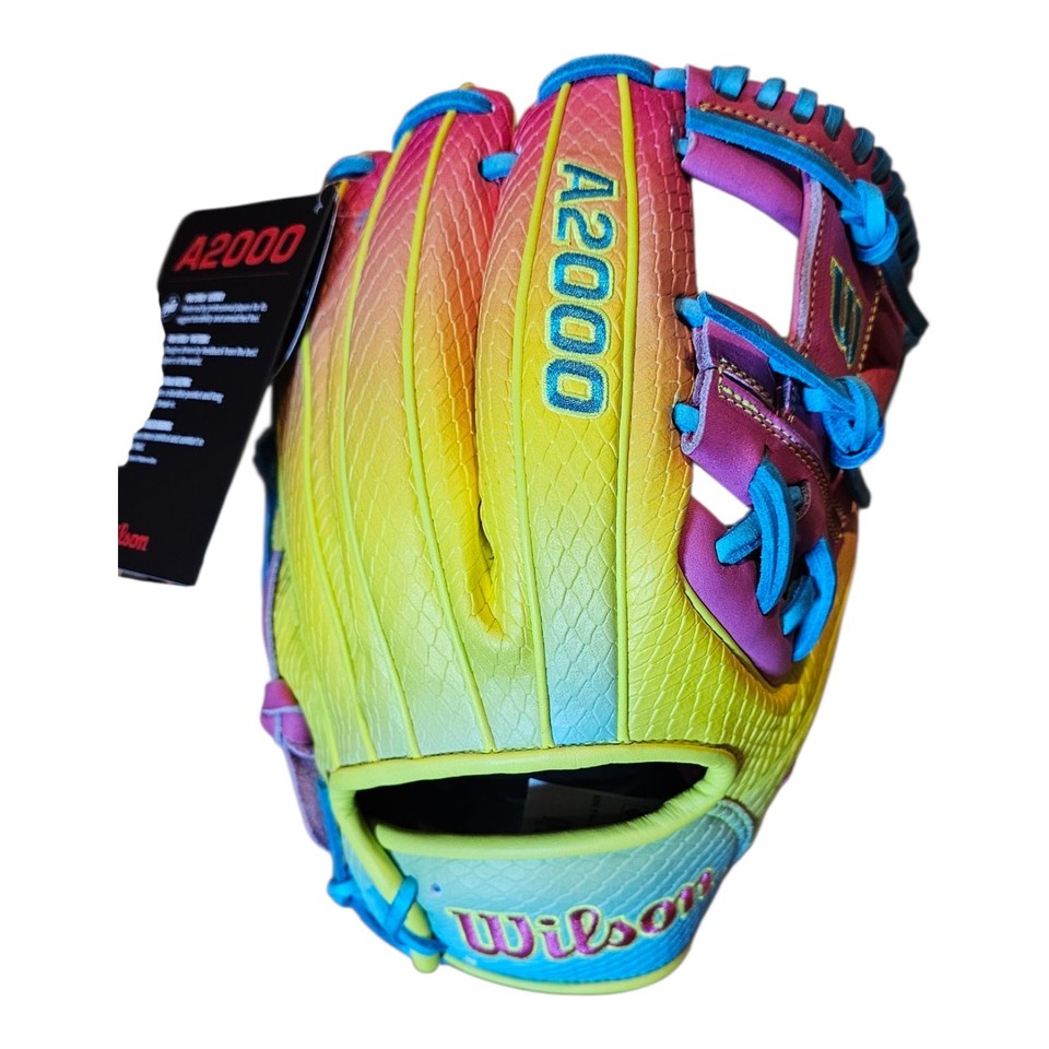 Wilson 1786 A2000 PINK LEMONADE Series Superskin Glove 11.5 New Wow ...