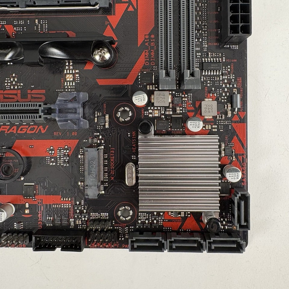 Asus B450M Dragon AM4 AMD Ryzen DDR4 mATX Gaming Motherboard - Windows ...
