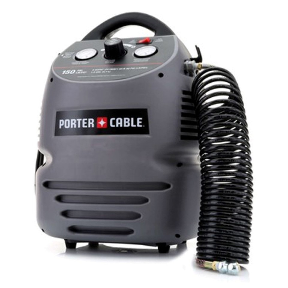 Porter-Cable CMB15 0.8 HP 1.5 gal. Oil-Free Fully Shrouded Air ...