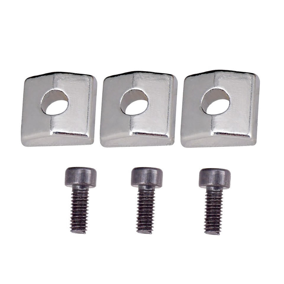 3 Pcs Nut Blocks Clamp and Screws set For Electric Guitar Tremolo ...