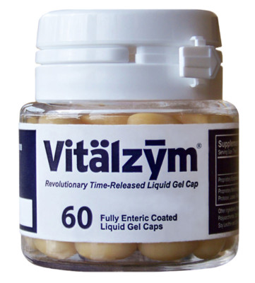 Vitalzym Extra Strength Systemic Enzymes 60 Liquid Gel Caps - World ...