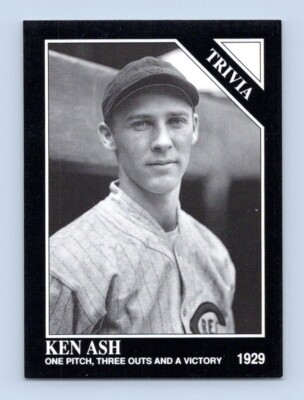 1992 Conlon Collection #601 Ken Ash | eBay