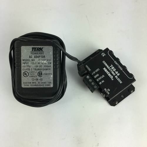 Genuine Terk DPX411437 Class 2&C-Block Output 15V 300mA Power Supply ...