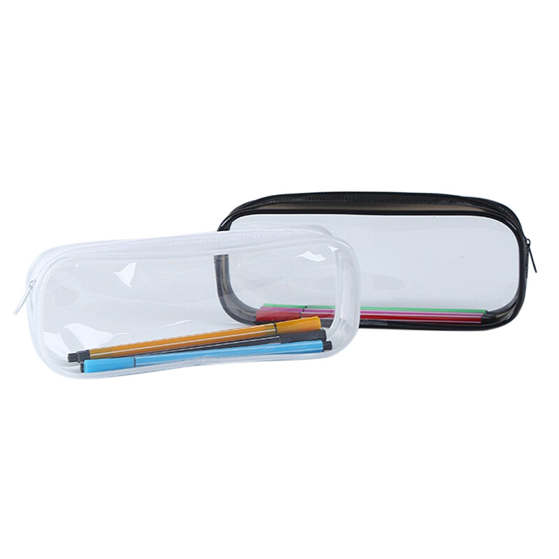 Clear Plastic Pencil Case Deli Transparent Pencil Case 235 X 55 X