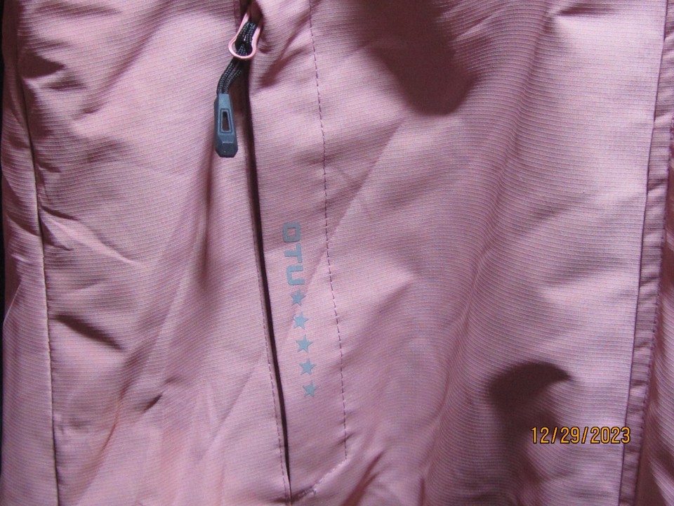 OTU Winter Coat Jacket NWT Dusty Rose Pink Small with Detachable Lined ...