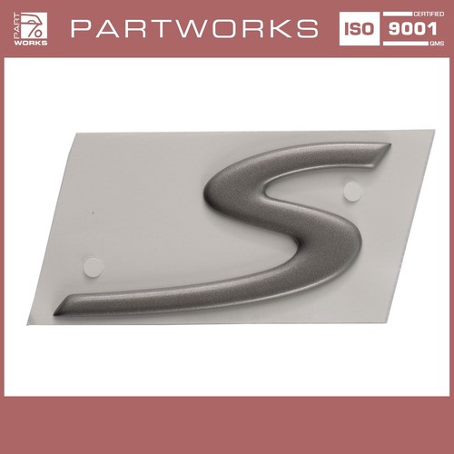 Lettering Original Porsche 986 Boxster " S " Titanium Metallic | eBay