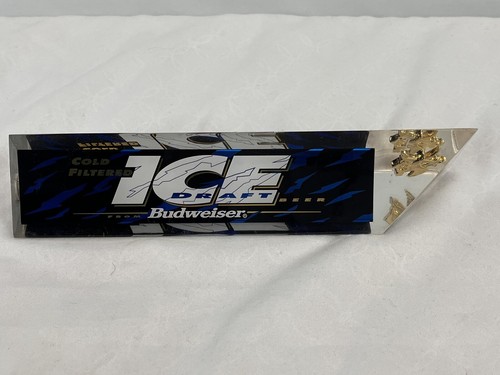 Vintage Bud Ice Draft Beer Keg Tap Handle Man Cave Bar Room Ready! 8 ...