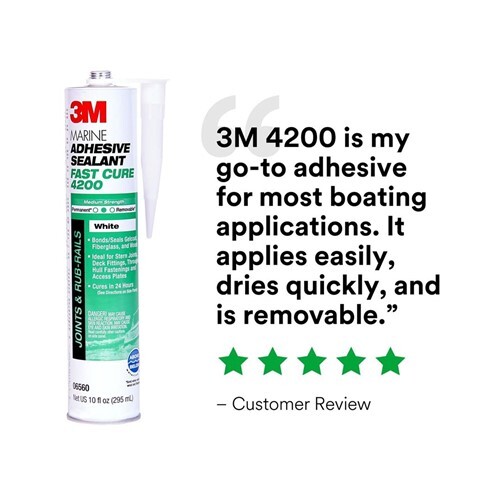 3M 4200 Fast Cure White - Cart. 6560 | eBay