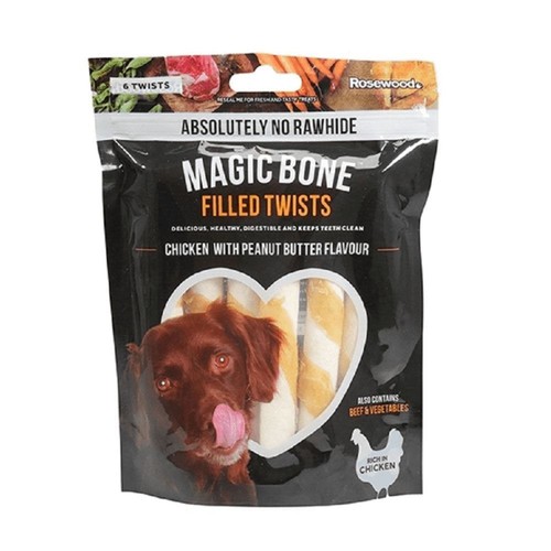 Rosewood Dog Treats Magic Bone Filled Twists 5025659901459 | eBay UK