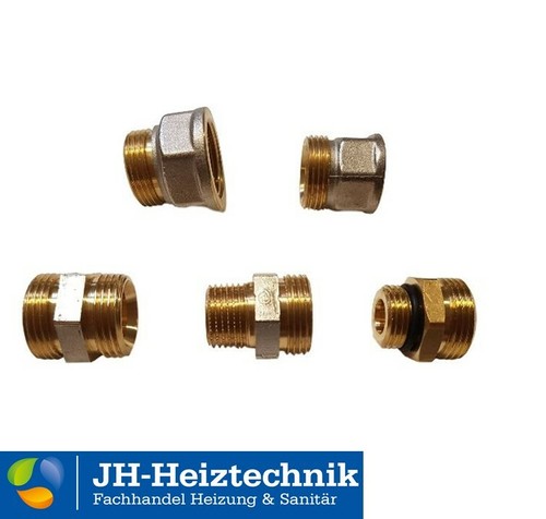 Comisa Nippel, Doppelnippel mit Eurokonus, Fitting, Schraubfitting ...
