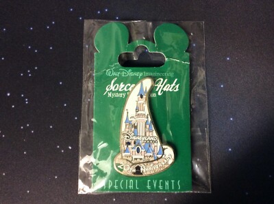 DISNEY SORCERER HATS METAL ENAMEL PIN IMAGINEER EXCLUSIVE SPECIAL EVENT ...