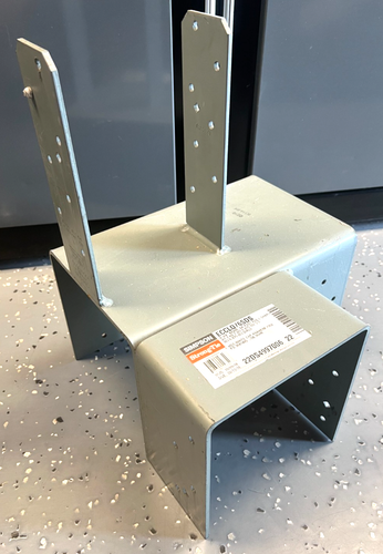 Simpson Strong Tie ECCLQ76SDS 6 3/4" beam 6X Post ECC L-Shape | eBay