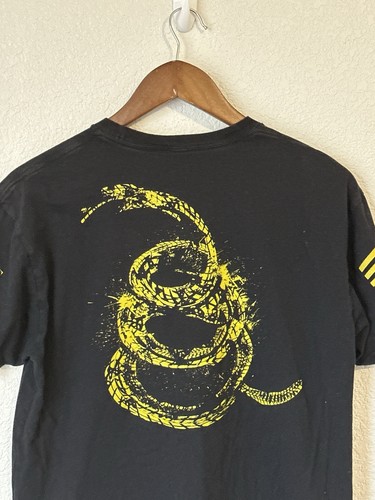 Grunt Style Shirt Adult Size Medium Black Short Sleeve Snake Graphic ...