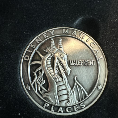 Disney Magical Places Maleficent Dragon collectors Coin Movie Reward | eBay