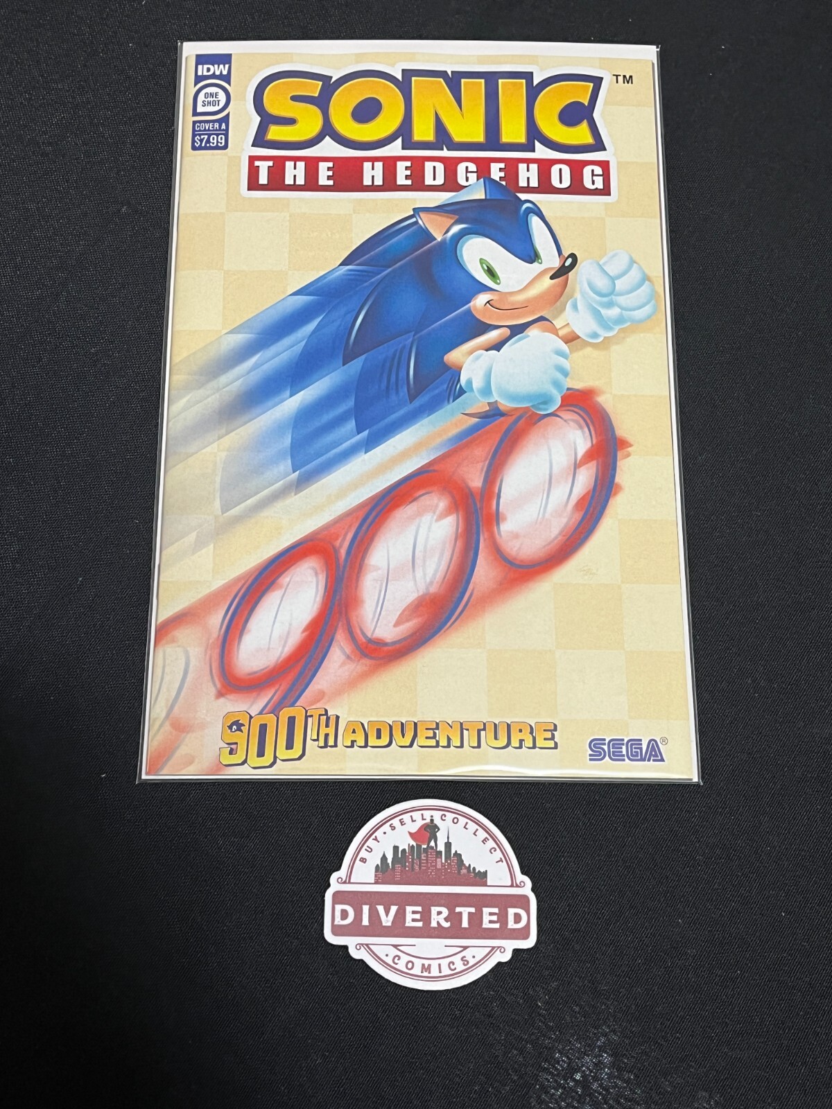 SONIC THE HEDGEHOG'S 900TH ADVENTURE #1 CVR A YARDLEY (NM) 2023 IDW ...