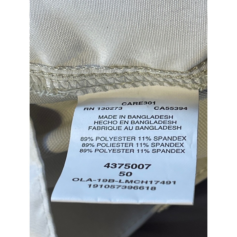 NWT Lee Tri-Flex Performance Shorts Comfort Stretch Tech Casual Beige ...