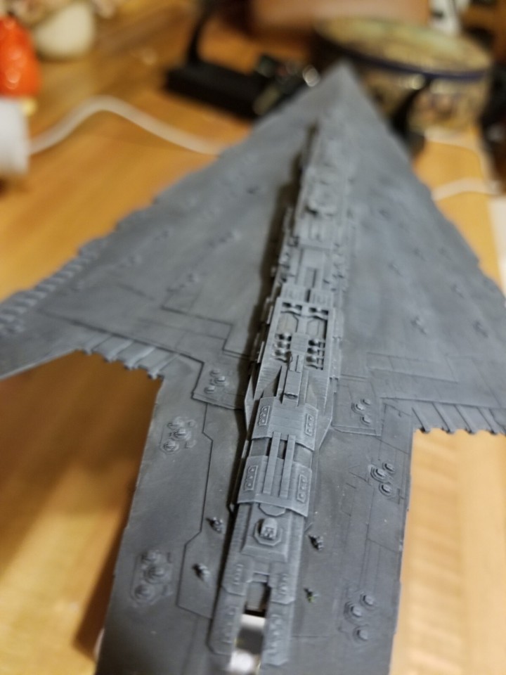 Star Wars Annihilator Class Super Star Destroyer Primed Model For ...