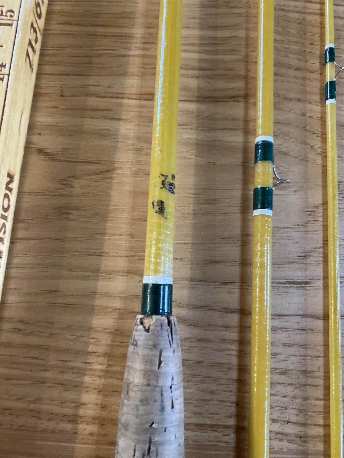 Vintage Shakespeare fly rod model FHJ three piece with bag And hard ...