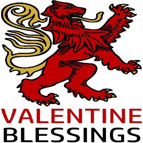 30 Custom Valentine Blessings Royal Lion Personalized Address Labels | eBay